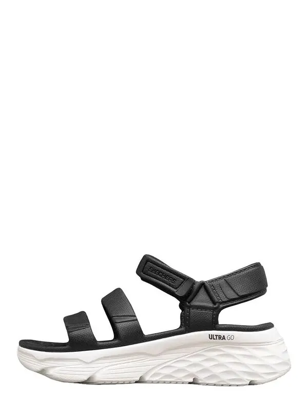 Sketchers Ultra Flex Casual Sandal - Black/white