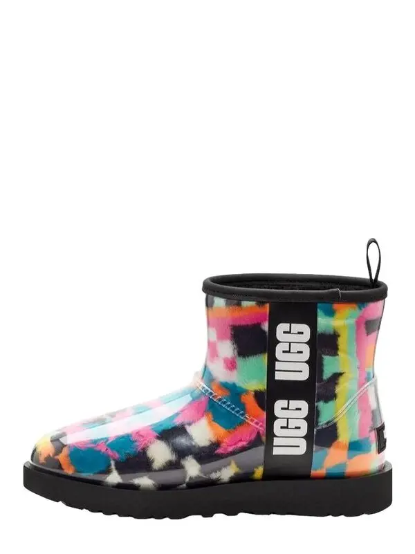 UGG Classic Clear Mini Boots - Black Multi Colour