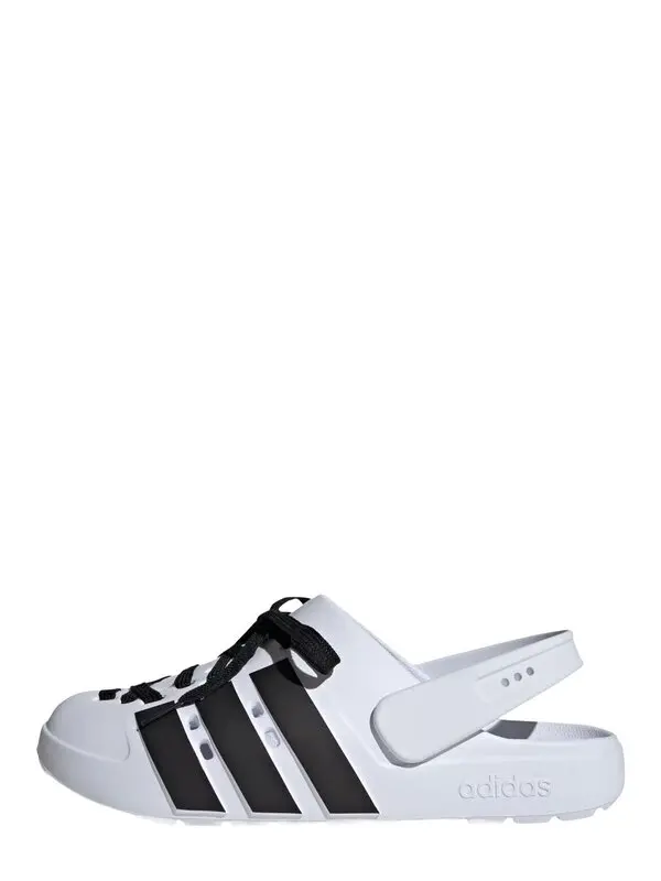 Adidas Adilette Clog 2.0 - Warm Vanilla/core Black/gold Metallic