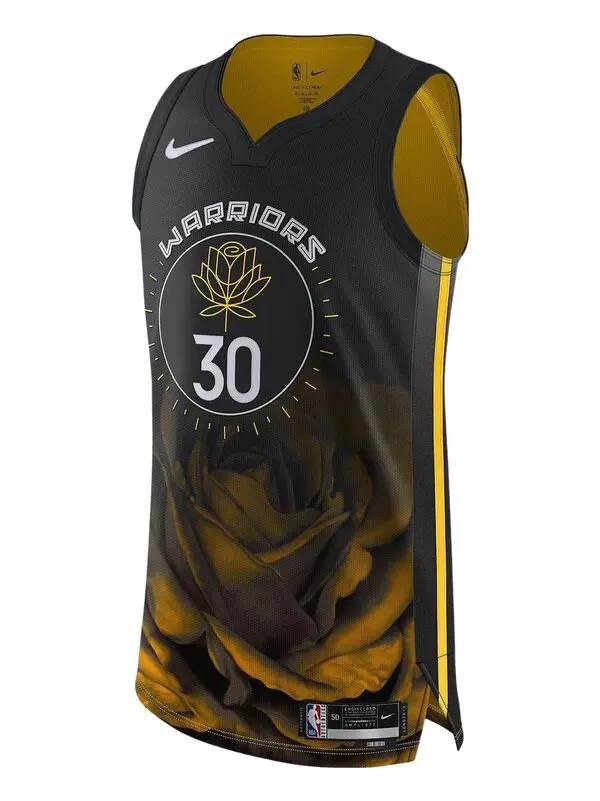 Nike Dri-fit Adv Nba Golden State Warriors Stephen Curry Authentic Jersey - None