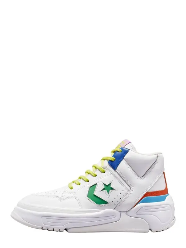 CONVERSE Weapon Cx High Top Sneakers - White/blue/green