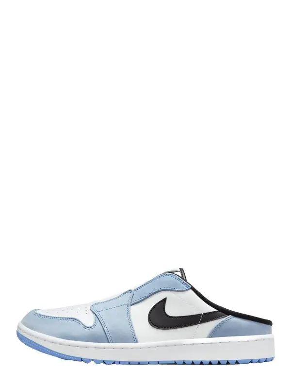 JORDAN Air 1 Mule Golf Sneakers - University Blue/white/black