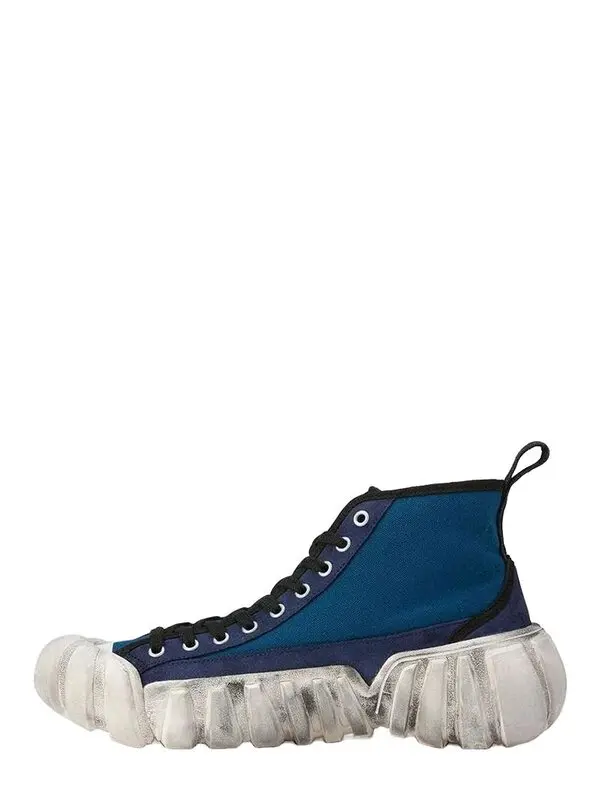 Onitsuka Tiger Dentigre Bb High Top Sneakers - Blue/white/black