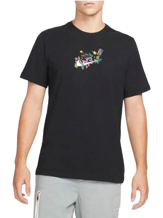 Nike Graphic Logo Twist T-shirt - Black