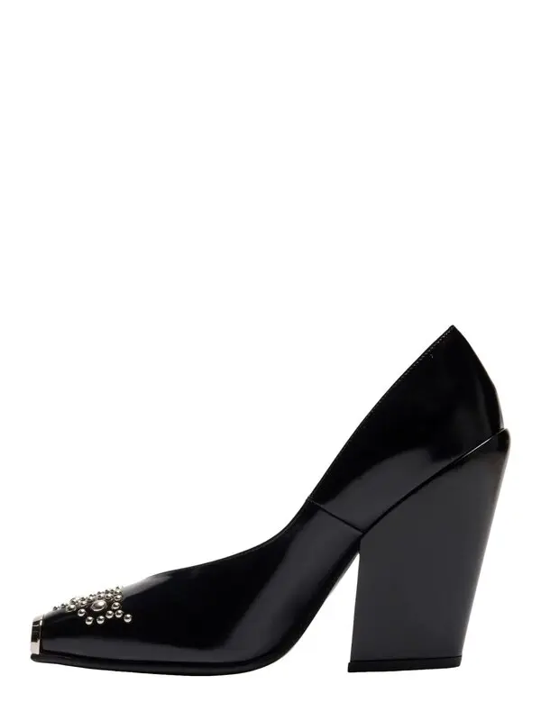 Onitsuka Tiger Studded Heeled Shoes - Black