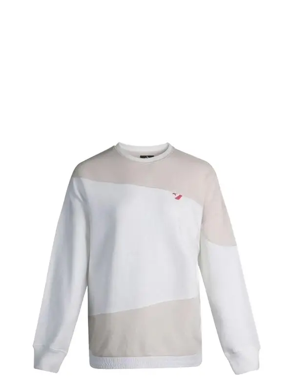 CONVERSE Sweatshirt - White/pink