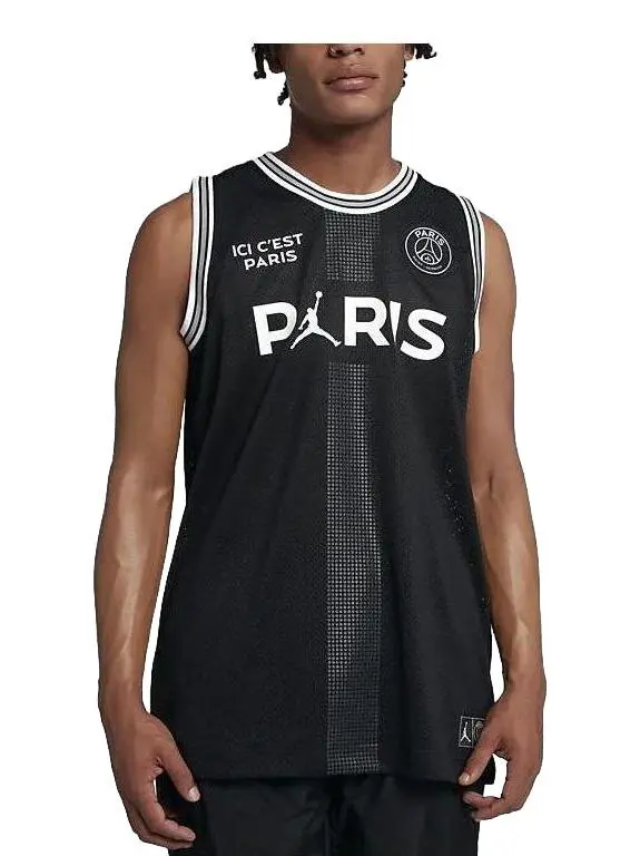JORDAN X Psg Ici Cest Paris Jersey - Black