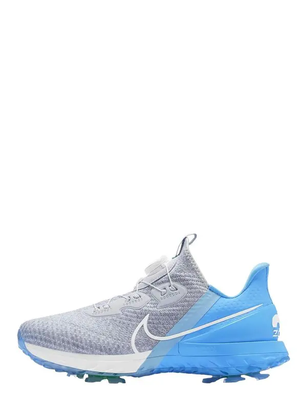 Nike Zoom Infinity Tour Boa Golf Shoes - Grey/blue