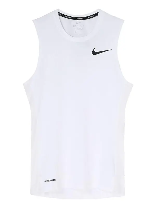 Nike Pro Logo Training Vest - White