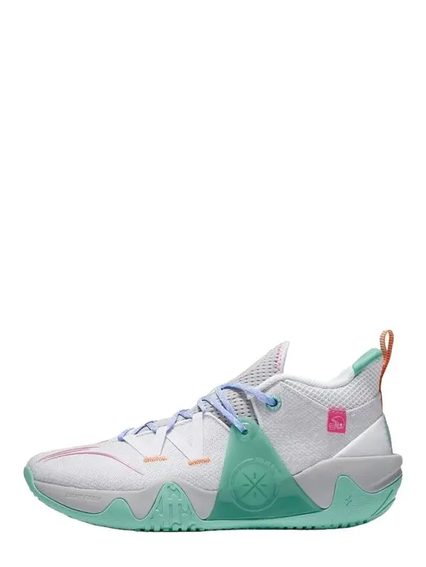 LI-NING Wade Dlo Ice" Low Top Sneakers - Standard White