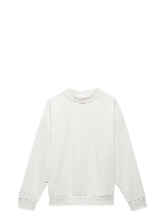 Adidas Basketball Crew Sweatshirt 'white - Cloud White