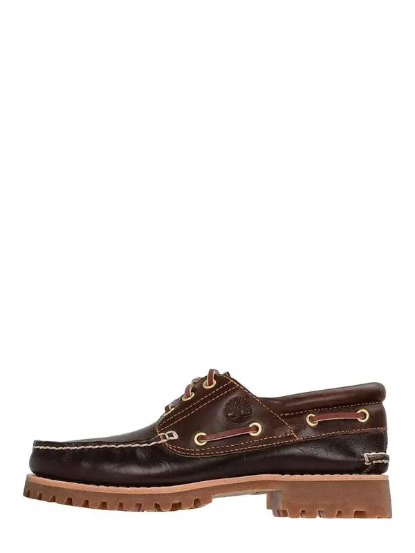 Timberland Handsewn Boat Shoe With Lug Sole - Brown