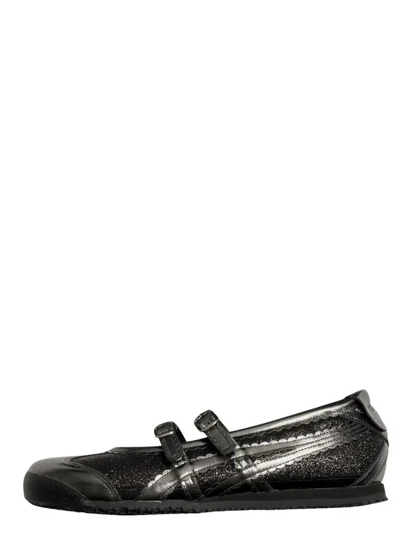 Onitsuka Tiger Mexico 66 Tgrs Glitter Pack 'black Gunmetal - Black/gunmetal/silver