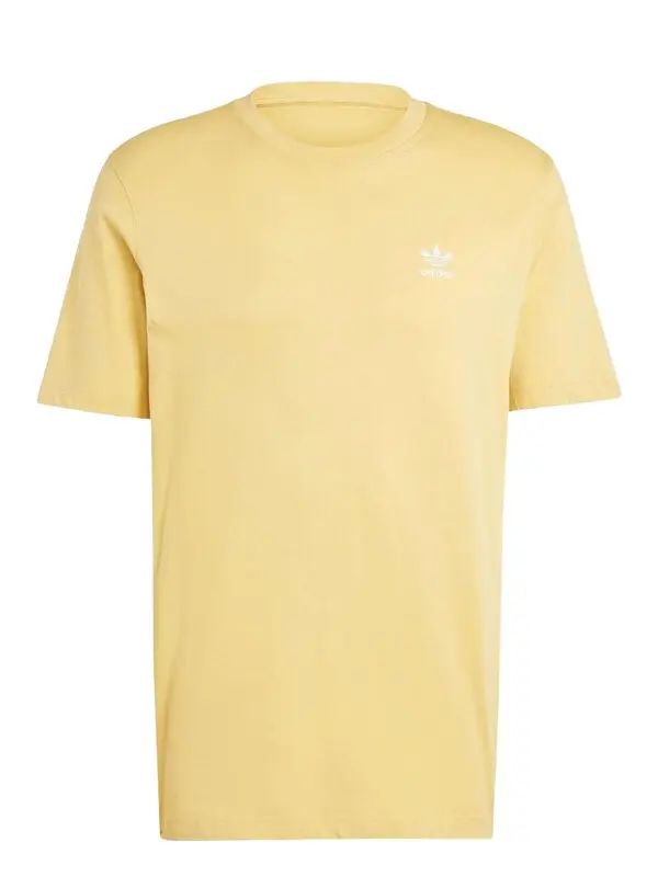 Adidas Trefoil Essentials T-shirt Asia Sizing 'yellow - Oat