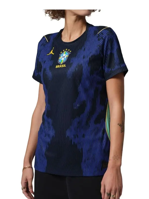 JORDAN Air Brasil 2026 Match Away Aero-fit Authentic Jersey - Royal/black