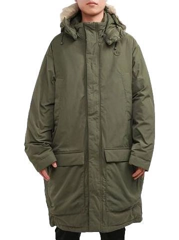 Adidas Originals Down Fur Parka - Green