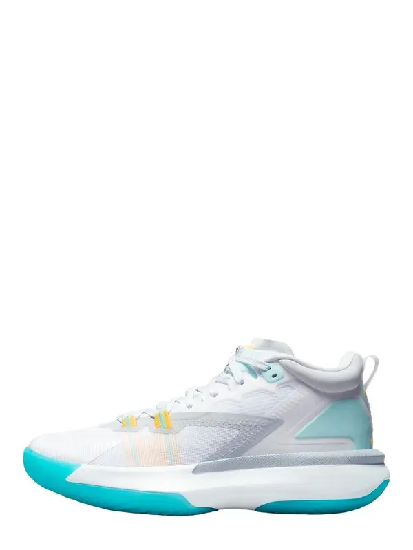 JORDAN Air Zion 1 Pf Athletic Sneakers - White/blue