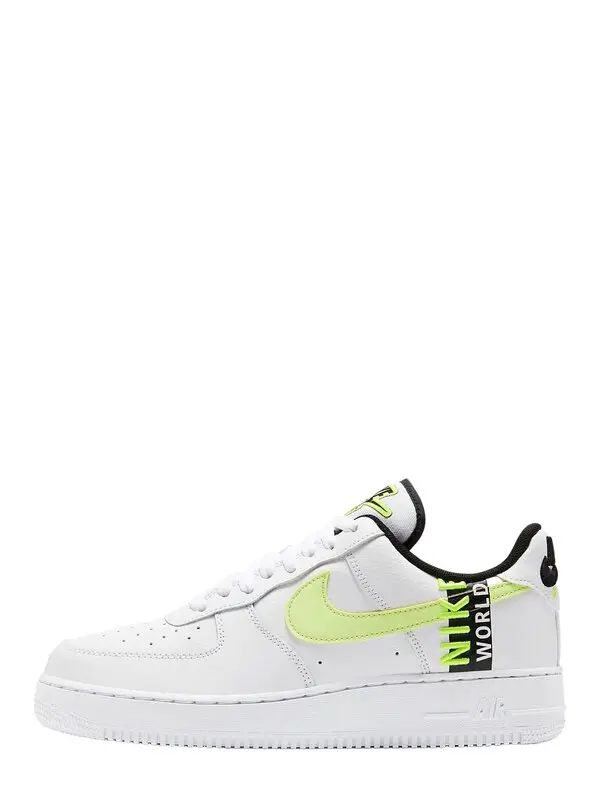 Nike Force 1 '07 Lv8 Worldwide Pack Sneakers - White/volt/black