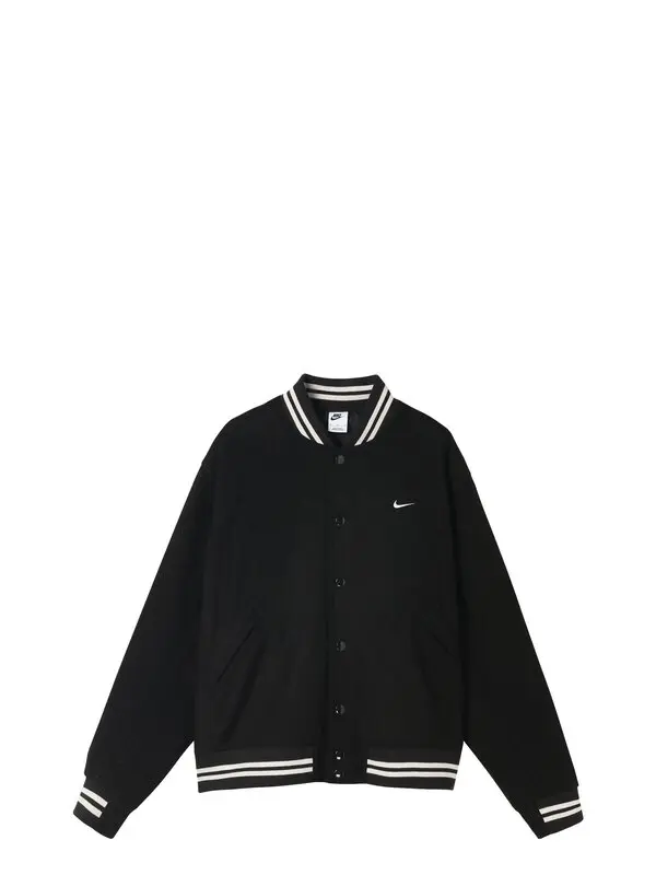 Nike Nsw Varsity Jacket - Black/white