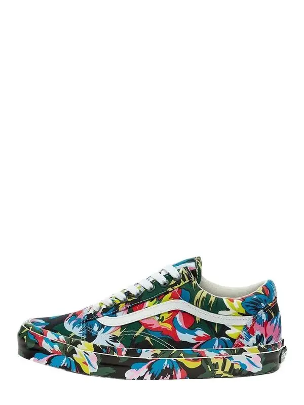 VANS Kenzo X Og Old Skool Lx Floral Green - Black/red/blue