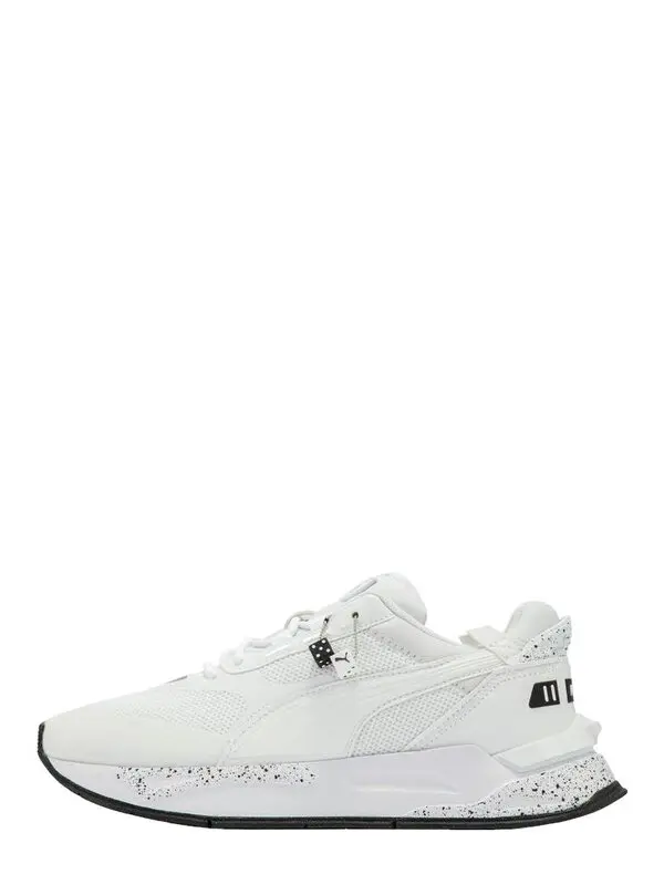 PUMA Mirage Sport Tech Low Top Sneakers - White/black