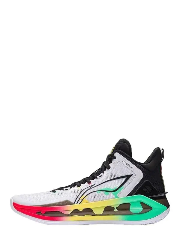 LI-NING Liren 3 Basketball Sneakers - White/black/red