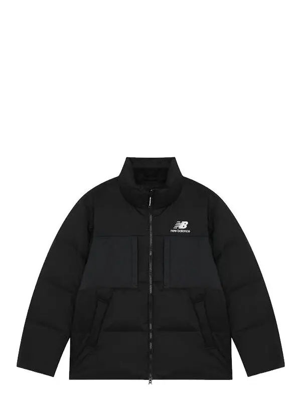 NEW BALANCE Short Down Jacket - Black