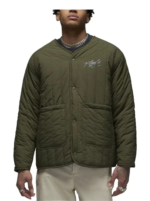 JORDAN Flight Heritage Reversible Bomber Jacket - Green
