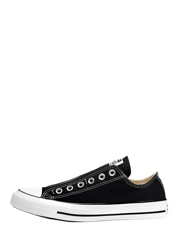 CONVERSE Chuck Taylor All Star Slip Low Top Sneakers - Black/white
