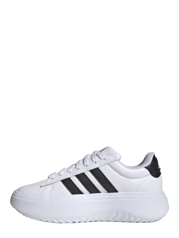 Adidas Grand Court Platform Sneakers - White/black