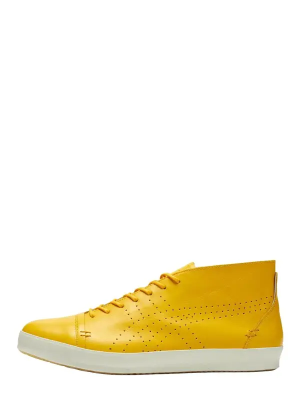 Onitsuka Tiger Leather High Top Sneakers - Yellow