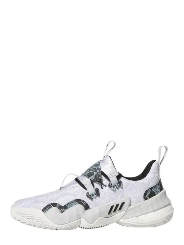 Adidas Trae Young 1 "snakeskin" Sneakers - White/black