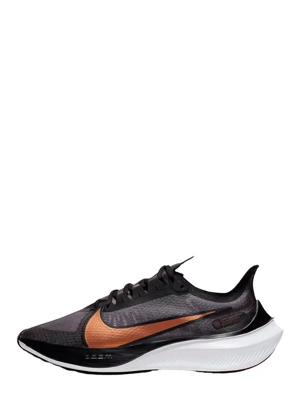 Nike Zoom Gravity Metallic Copper Running Shoes - Black