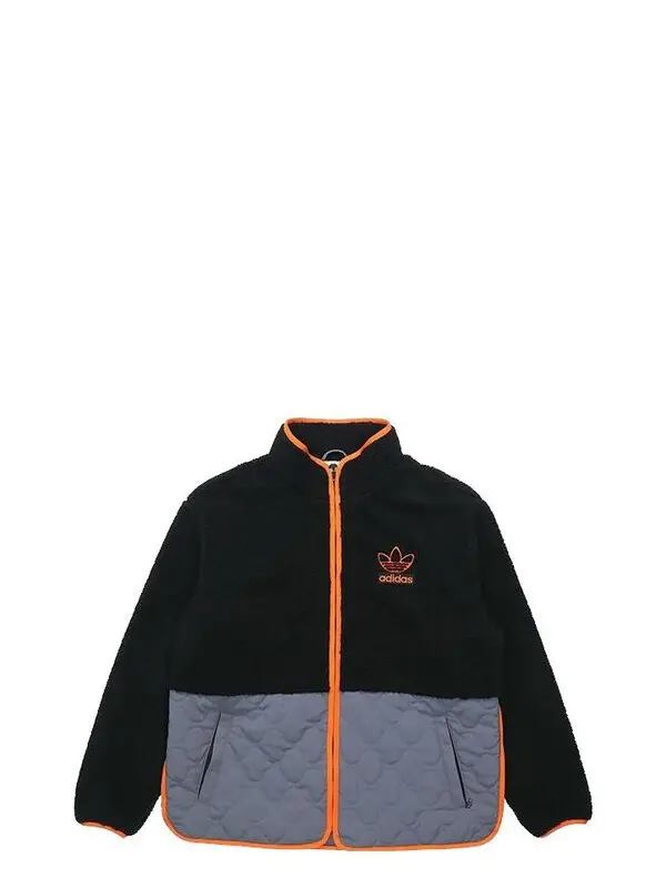 Adidas Originals Sherpa Quilted Jacket - Black