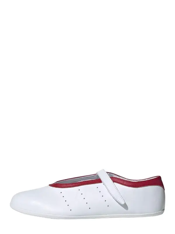 Adidas Stan Smith Lo Pro Sneakers - Cloud White/red