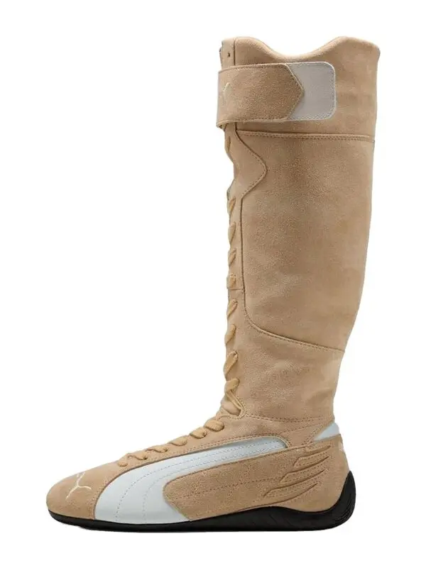 PUMA Speedcat Knee-high Boots - Light Sand/frosted Ivory