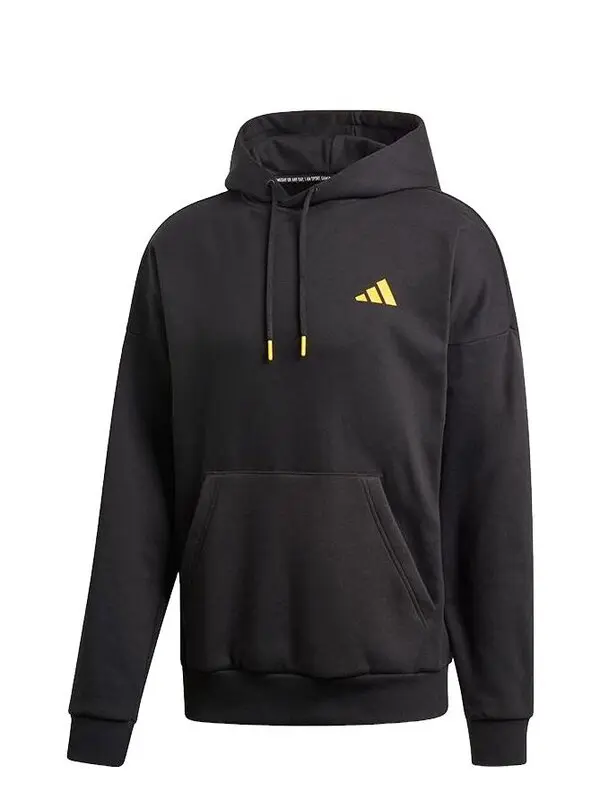 Adidas M Urban Q4 Hood Casual Sports Hoodie - Black