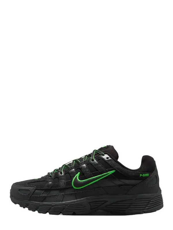 Nike P-6000 Prm " Green Strike" Sneakers - Black