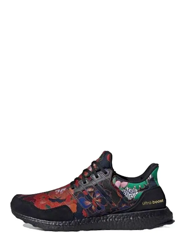 Adidas Ultraboost Dna Floral Sneakers - Black