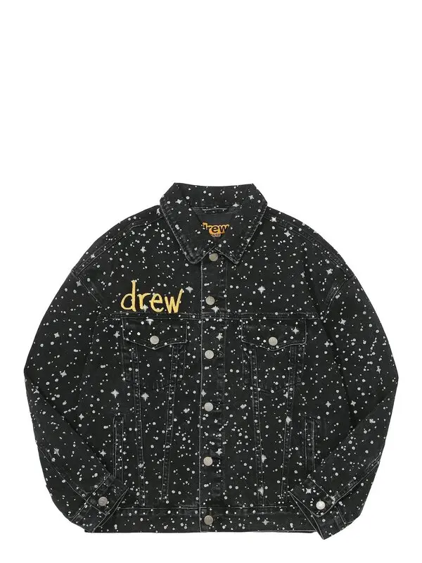 Drew House Denim Trucker Jacket - Starry Night