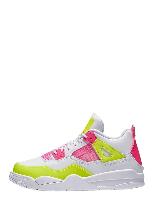 JORDAN 4 Retro Se "lemon Venom" Sneakers - White/lemon Venom/pink Blast