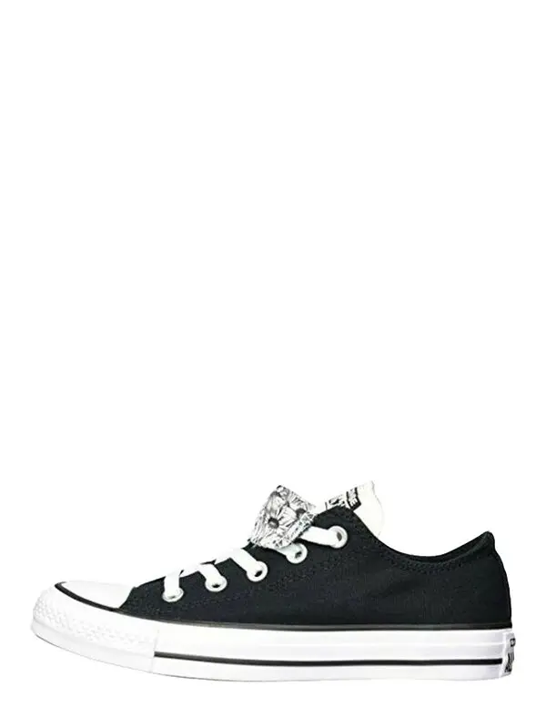 CONVERSE Chuck Taylor All Star Low Top Sneakers With Floral Print - Black