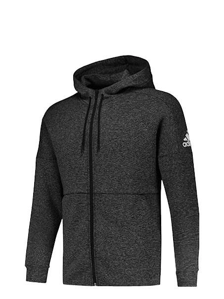 Adidas Id Stadium Full-zip Knit Hoodie - Grey