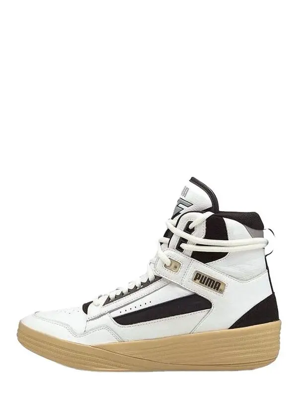 PUMA Clyde All-pro Mid High-top Sneakers - White