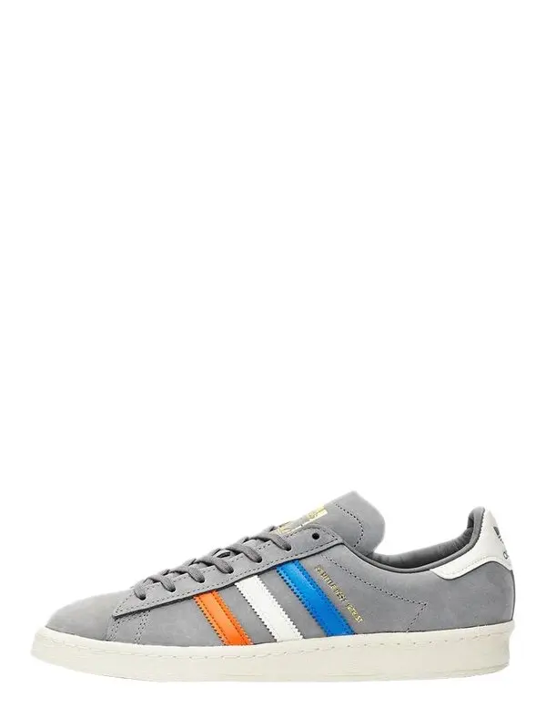 Adidas X Sneakersnstuff Campus 80s '22 Little West Sneakers - Grey/tan/blue