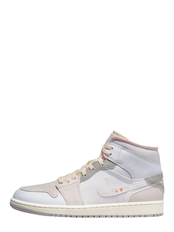 JORDAN 1 Mid Se Craft "inside Out - Grey/white