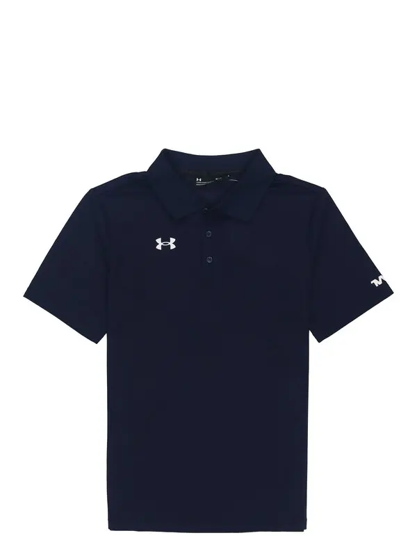 Under Armour Casual Sports Lapel Training Breathable Short Sleeve Polo Shirt - Blue