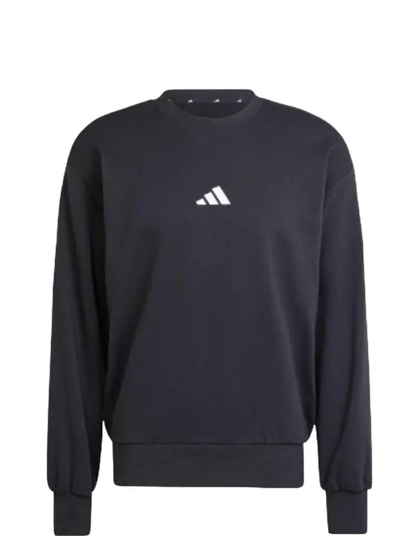 Adidas Essentials Feelcozy French Terry Sweatshirt - Black