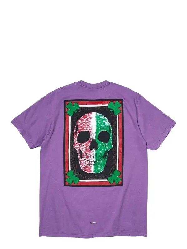 Supreme X Mike Kelley Ss26 Banner T-shirt - Purple