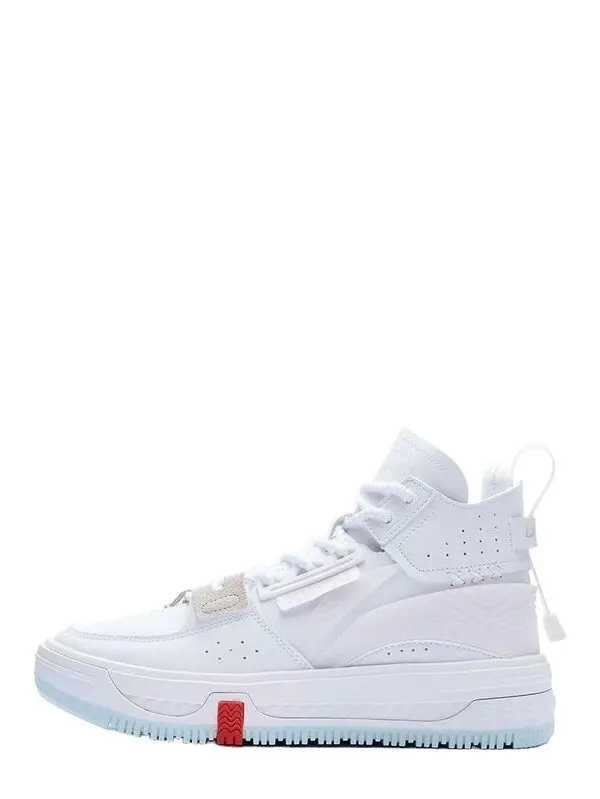 LI-NING Wuxing Show Xingchuan High-top Sneakers - White